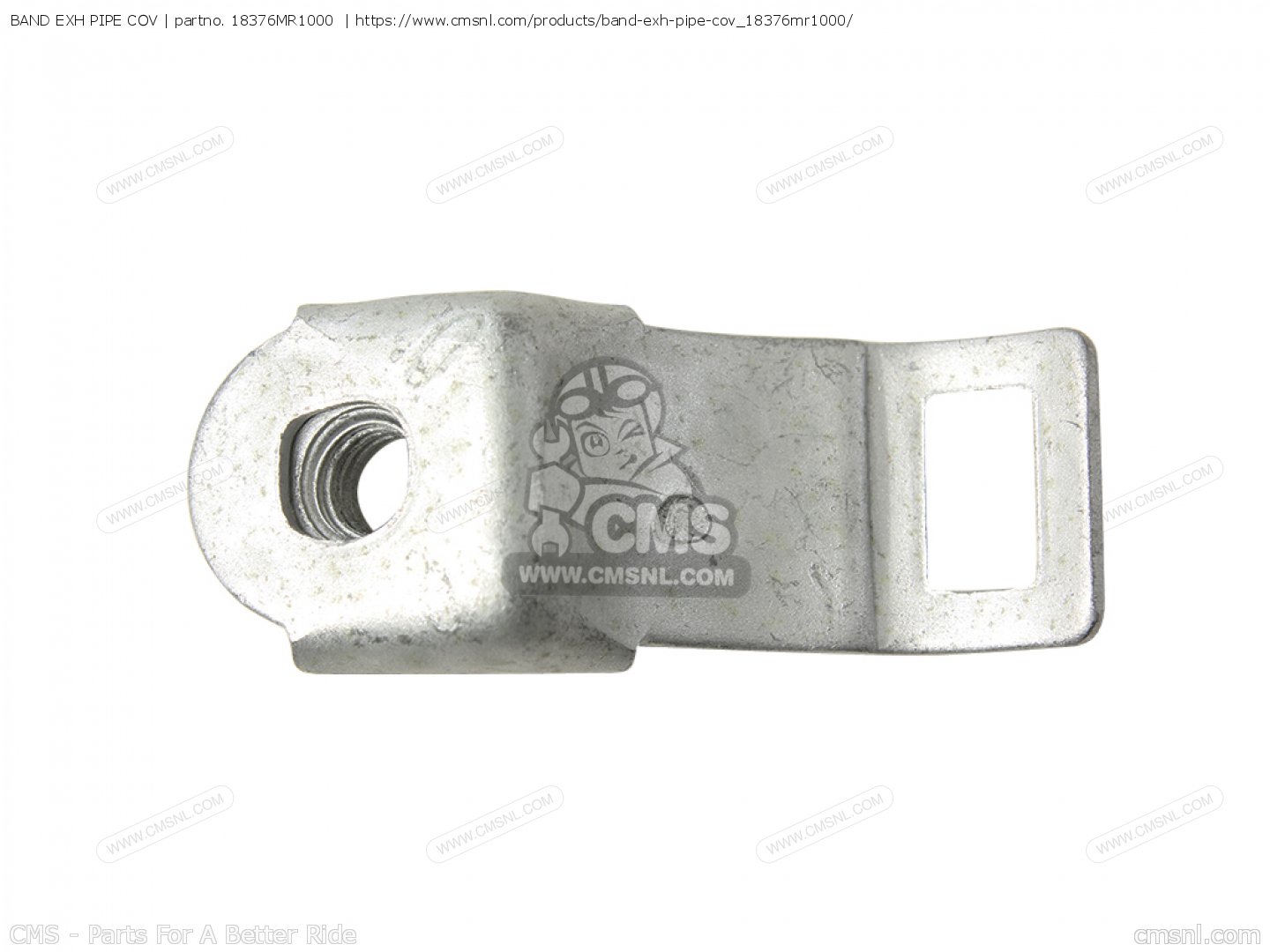 18376MR1000: BAND EXH PIPE COV Honda - buy the 18376-MR1-000 at CMSNL