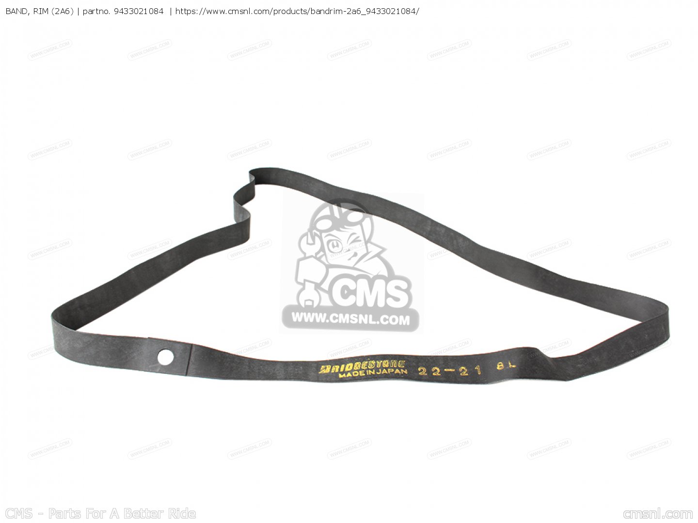 9433021084: BAND, RIM (2A6) Yamaha - buy the 94330-21084-00 at CMSNL