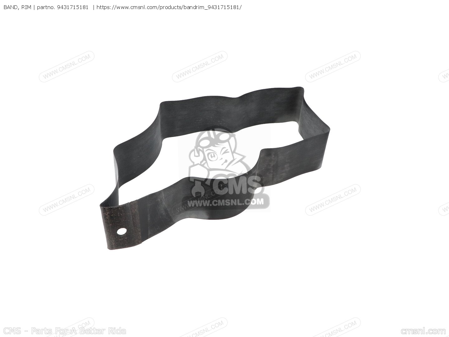 9431715181: BAND, RIM Yamaha - buy the 94317-15181-00 at CMSNL