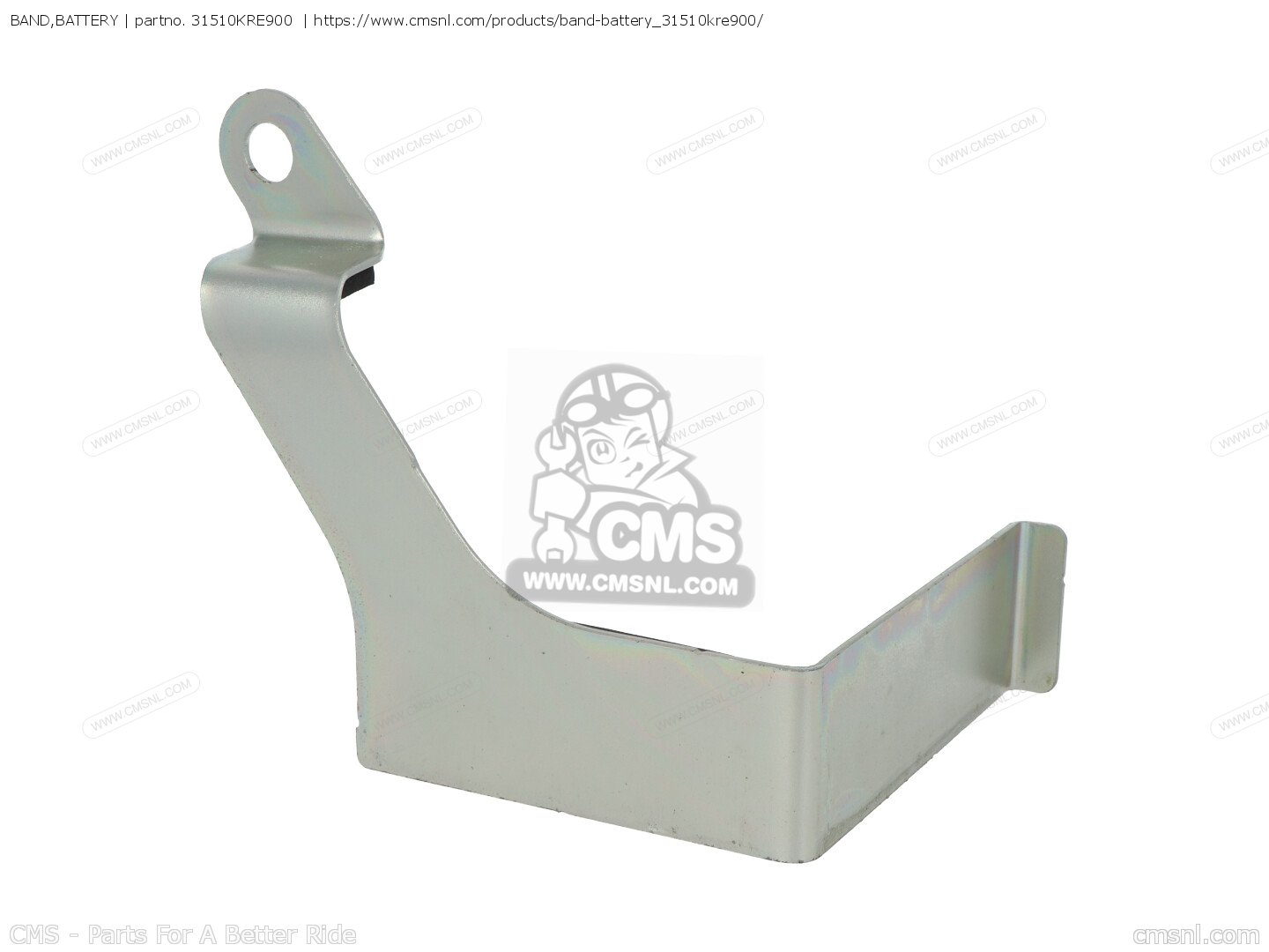 31510KRE900: BAND,BATTERY Honda - buy the 31510-KRE-900 at CMSNL