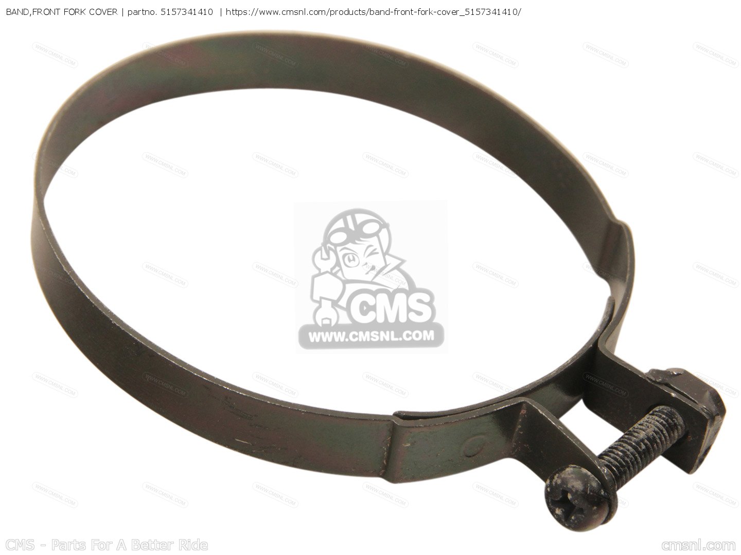 BAND,FRONT FORK COVER for Suzuki - order at CMSNL