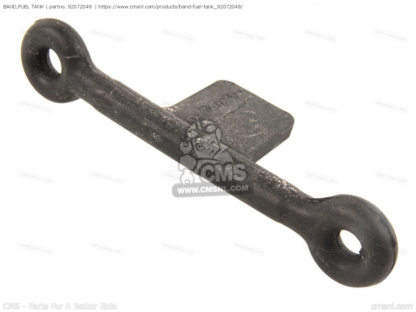 92072049: BAND,FUEL TANK Kawasaki - buy the 92072-049 at CMSNL