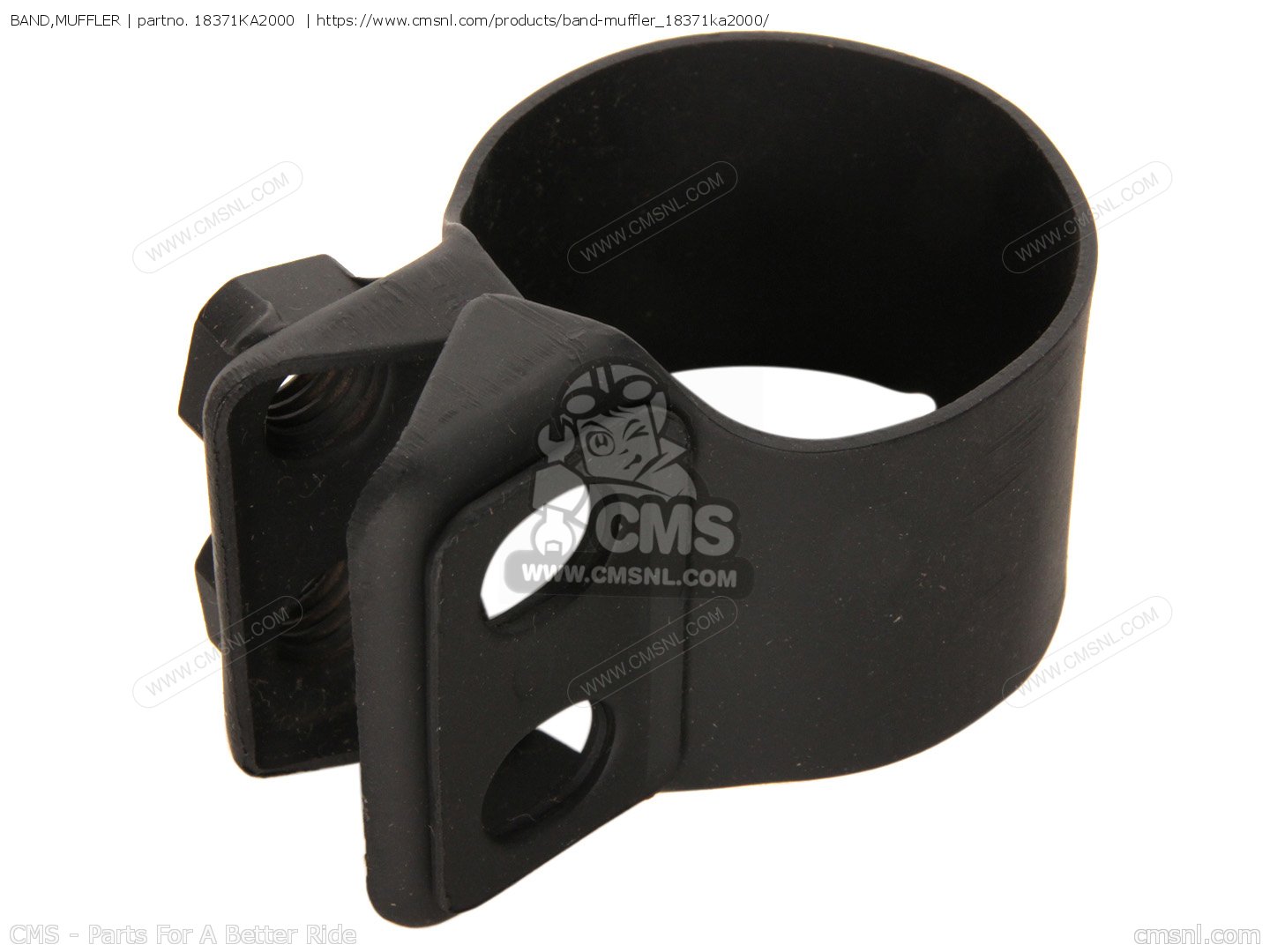 18371KA2000: BAND,MUFFLER Honda - buy the 18371-KA2-000 at CMSNL