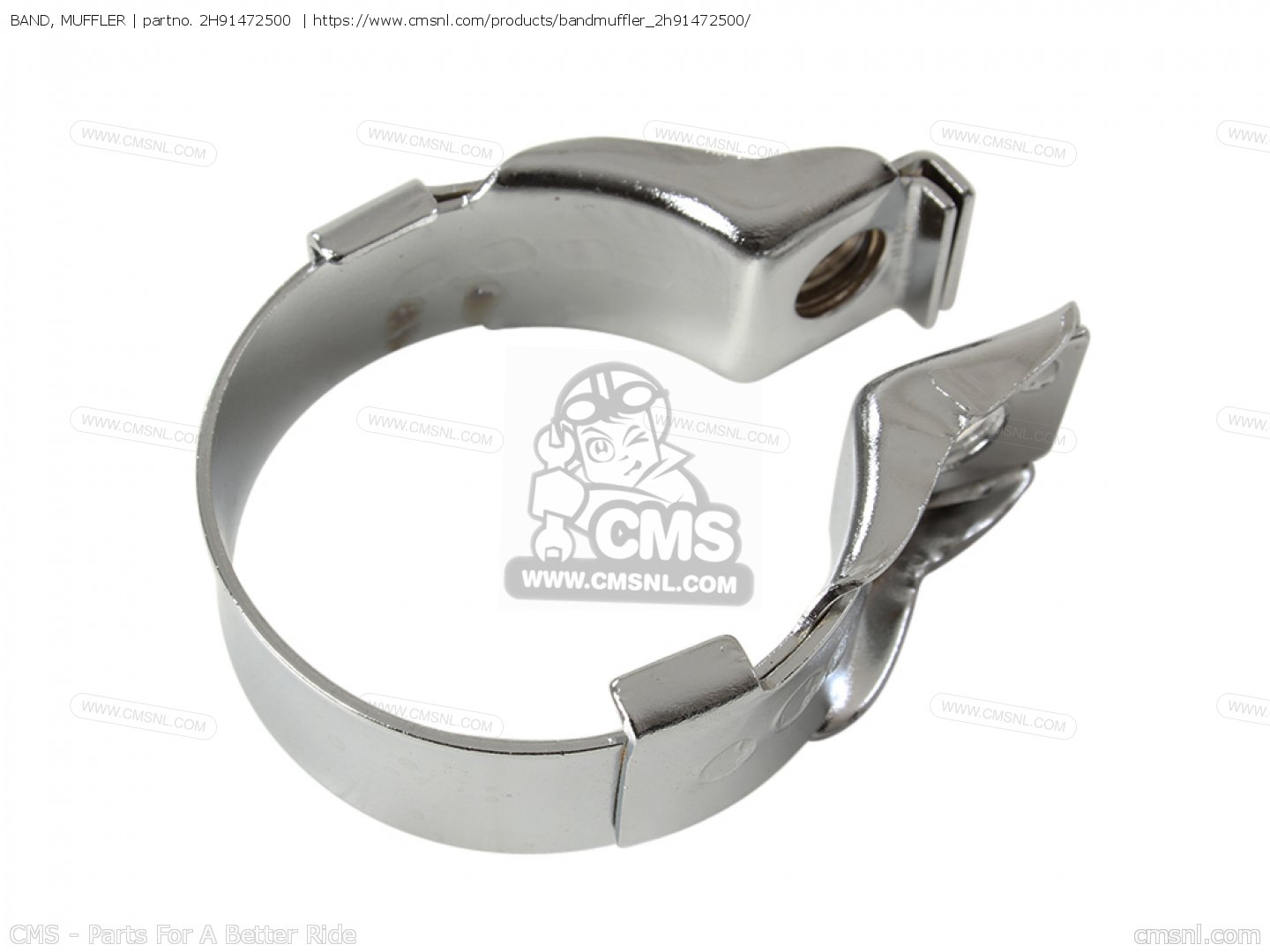 2H91472500: Band, Muffler Yamaha - buy the 2H9-14725-00 at CMSNL