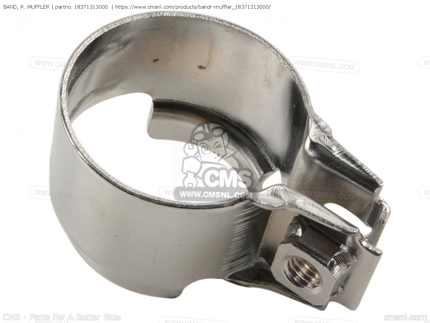 BAND, R. MUFFLER for SL175 MOTOSPORT 1970 K0 USA - order at CMSNL