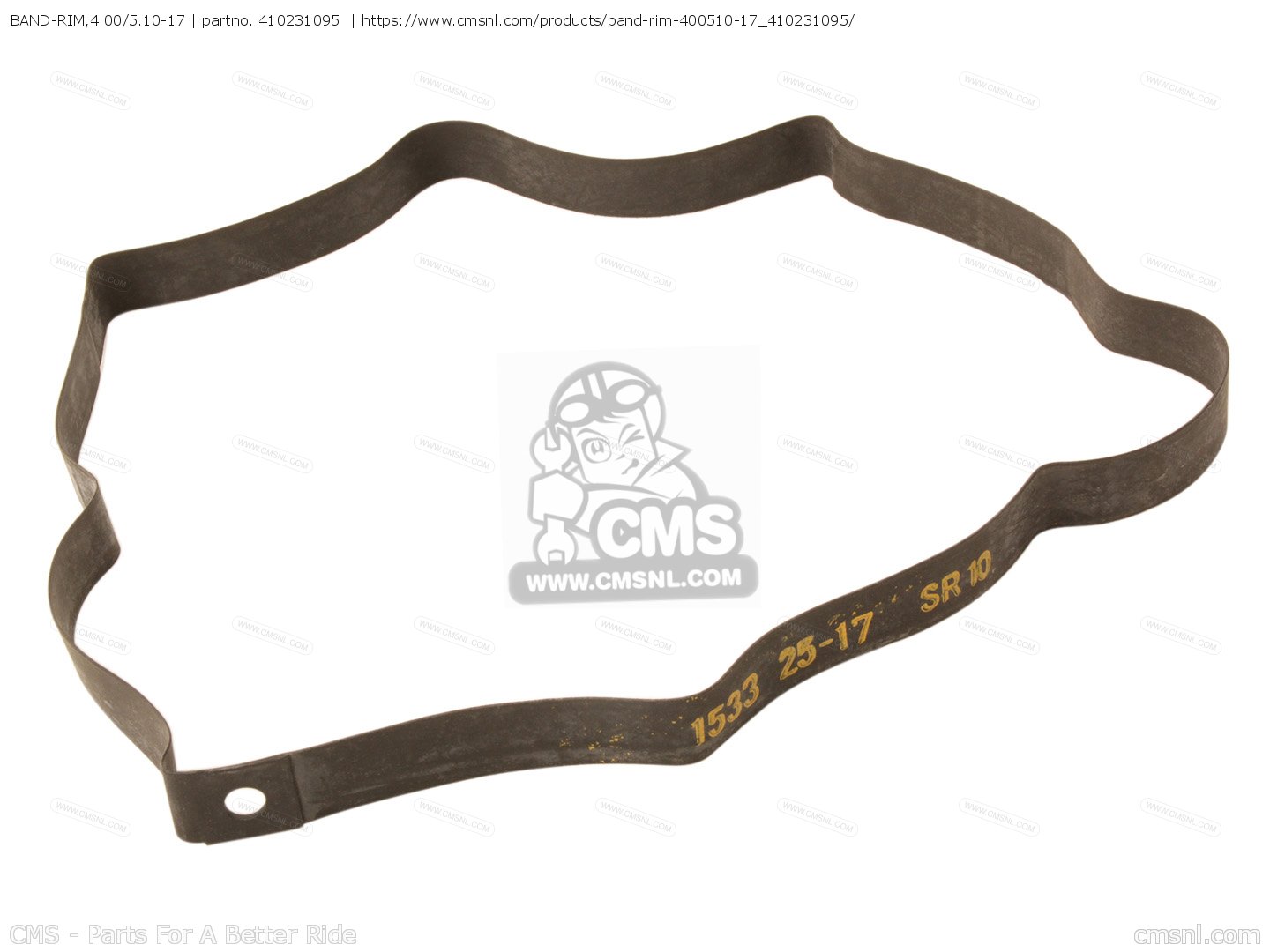 410231095: BAND-RIM,4.00/5.10-17 Kawasaki - buy the 410231095 at CMSNL