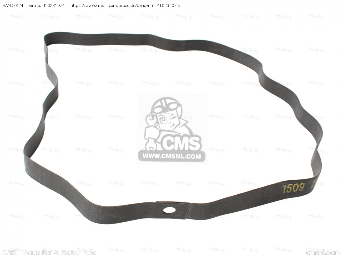 410231074: BAND-RIM Kawasaki - buy the 41023-1074 at CMSNL