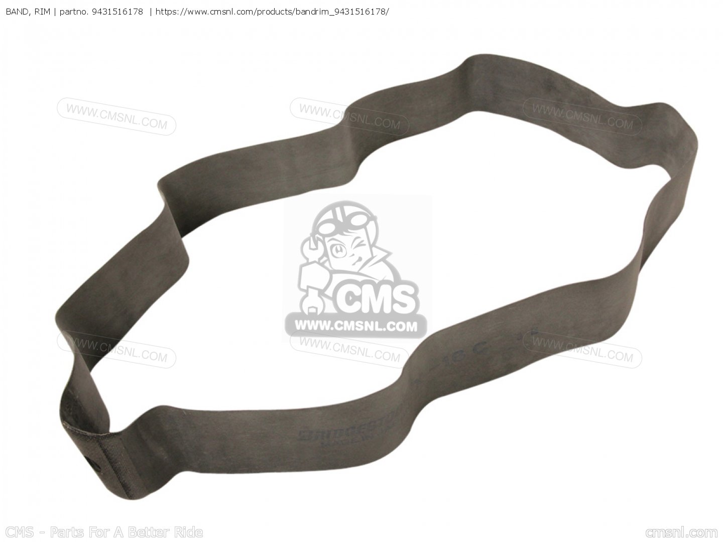 9431516178: Band, Rim Yamaha - buy the 94315-16178 at CMSNL