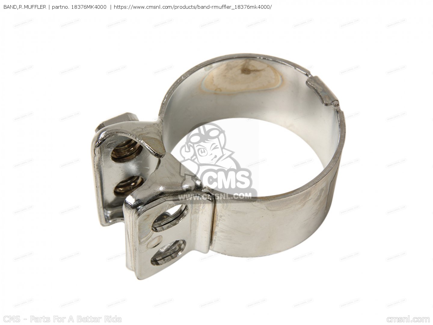 18376MK4000: Band,r.muffler Honda - buy the 18376-MK4-000 at CMSNL