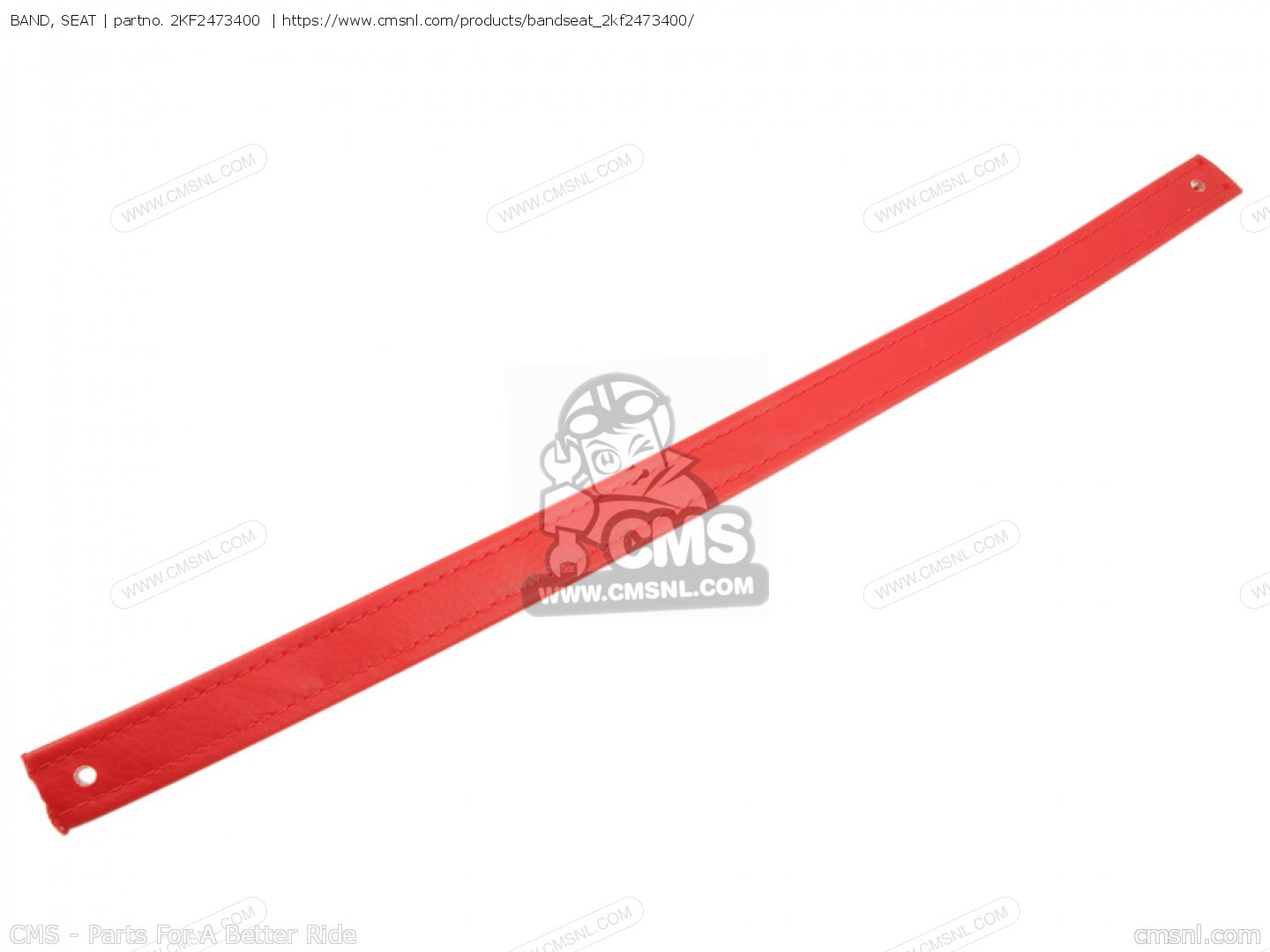 2KF2473400: Band, Seat Yamaha - buy the 2KF-24734-00 at CMSNL