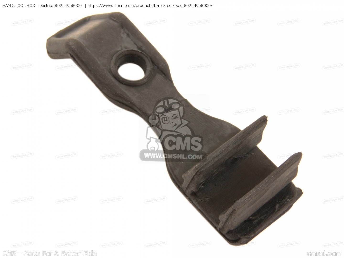 80214958000: BAND,TOOL BOX Honda - buy the 80214-958-000 at CMSNL