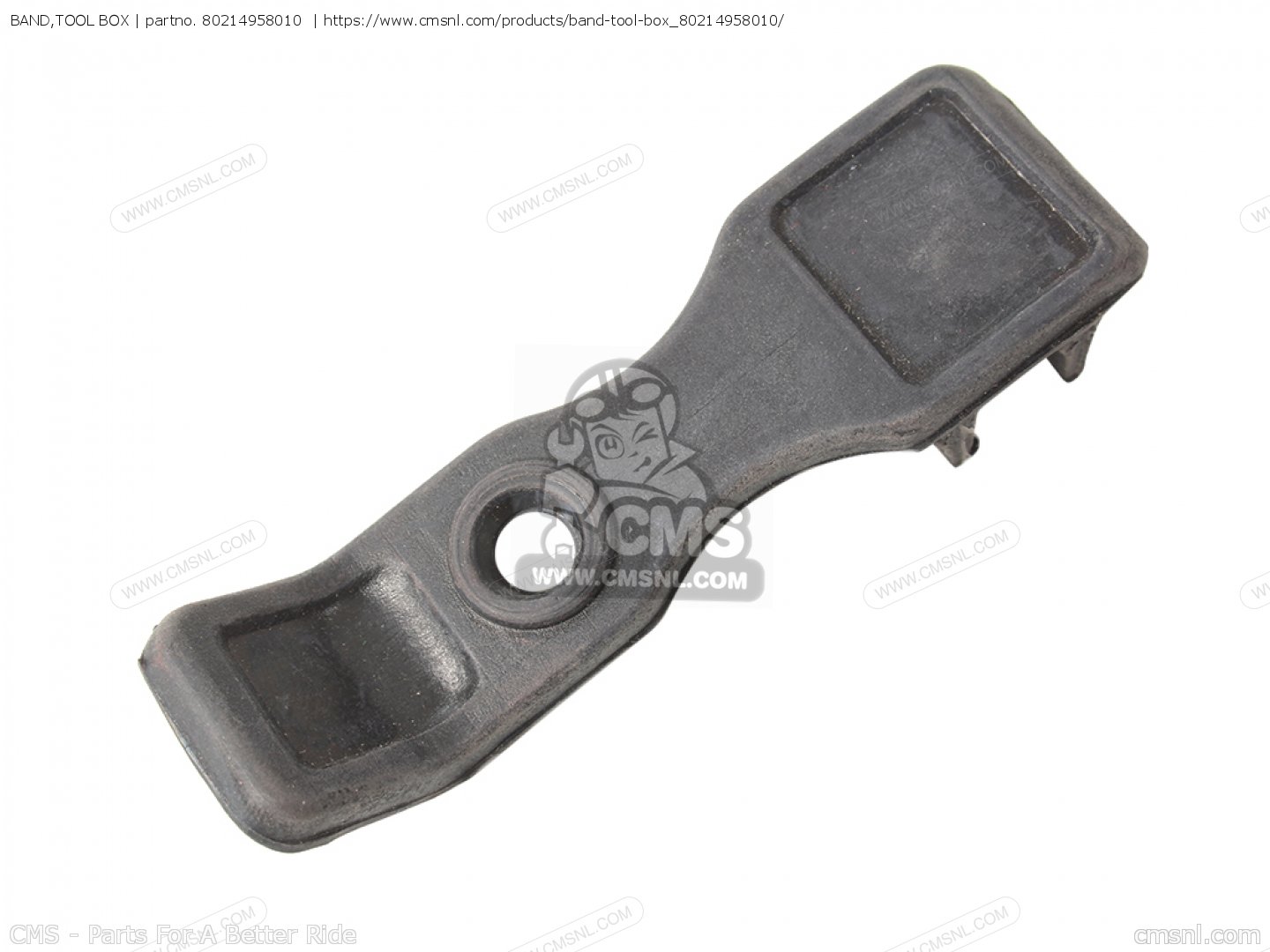 80214958010: BAND,TOOL BOX Honda - buy the 80214-958-010 at CMSNL