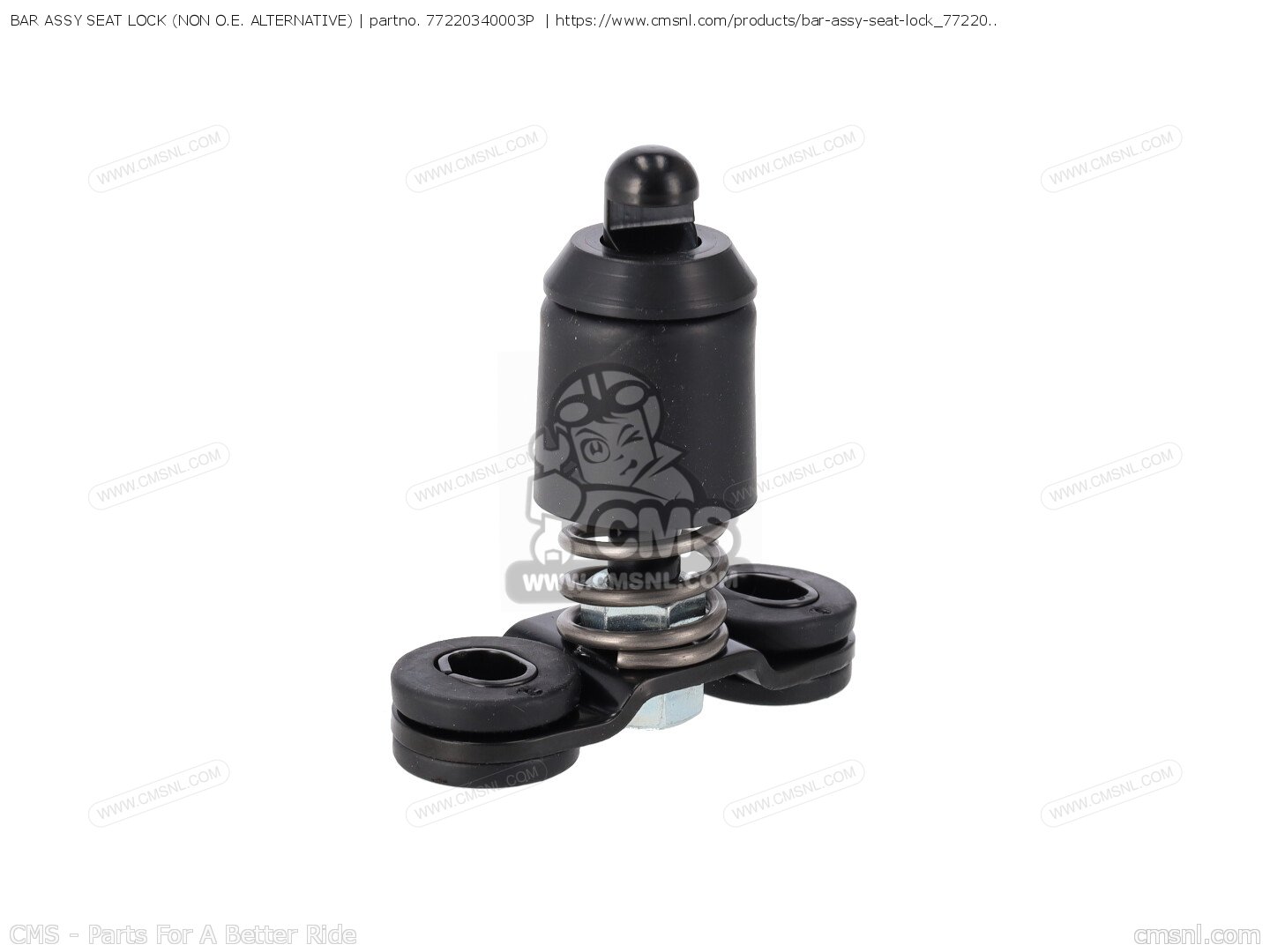 BAR ASSY SEAT LOCK (NON O.E. ALTERNATIVE) for CB125TT 1990 (L) USA ...