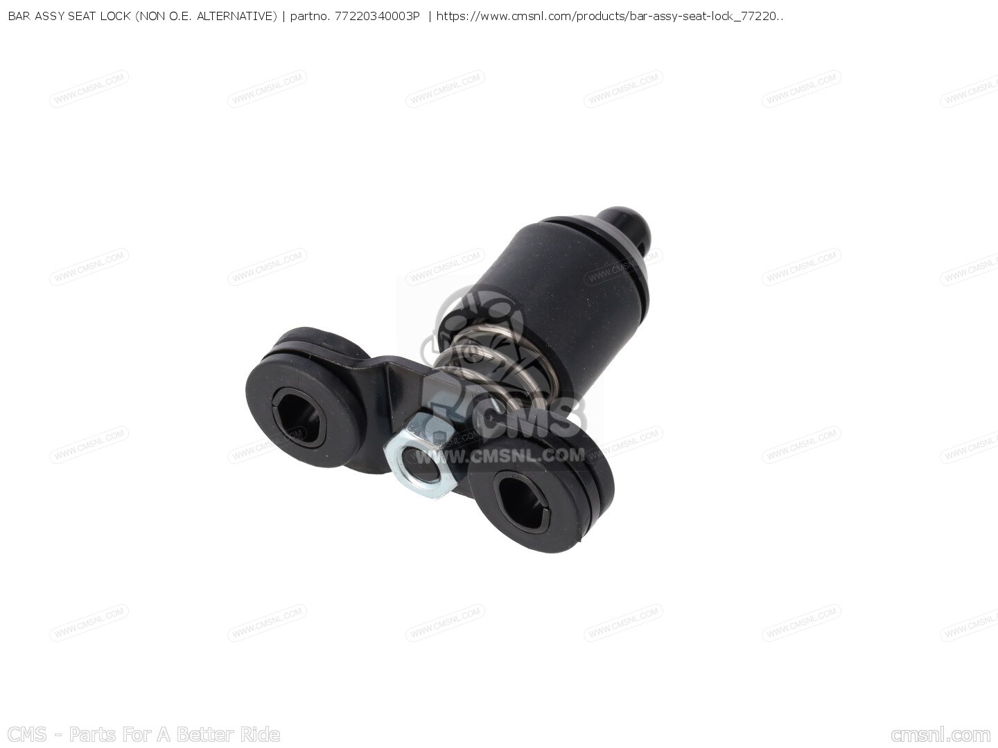 BAR ASSY SEAT LOCK (NON O.E. ALTERNATIVE) for CB125TT 1990 (L) USA ...