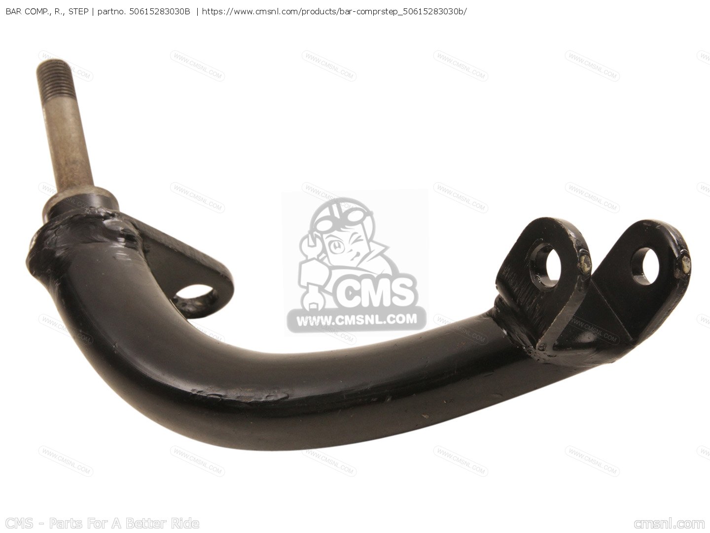 50615283030B: BAR COMP., R., STEP Honda - buy the 50615-283-030B at CMSNL