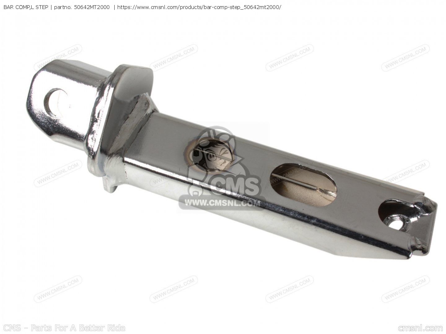 50642MT2000: BAR COMP,L STEP Honda - buy the 50642-MT2-000 at CMSNL