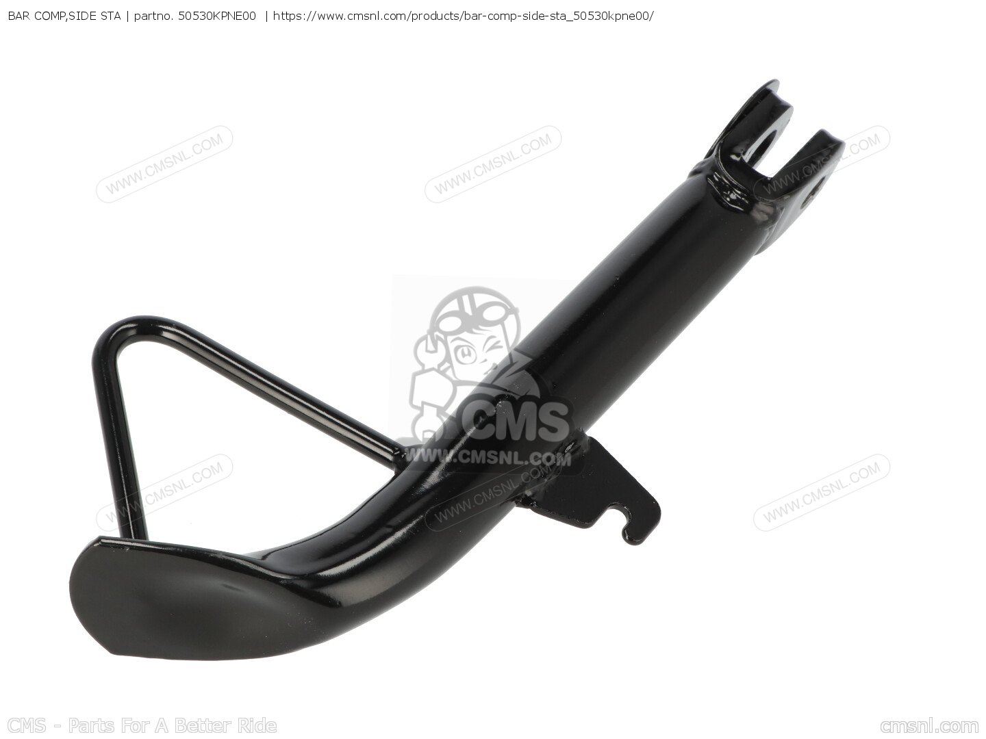 50530KPNE00: BAR COMP,SIDE STA Honda - buy the 50530-KPN-E00 at CMSNL