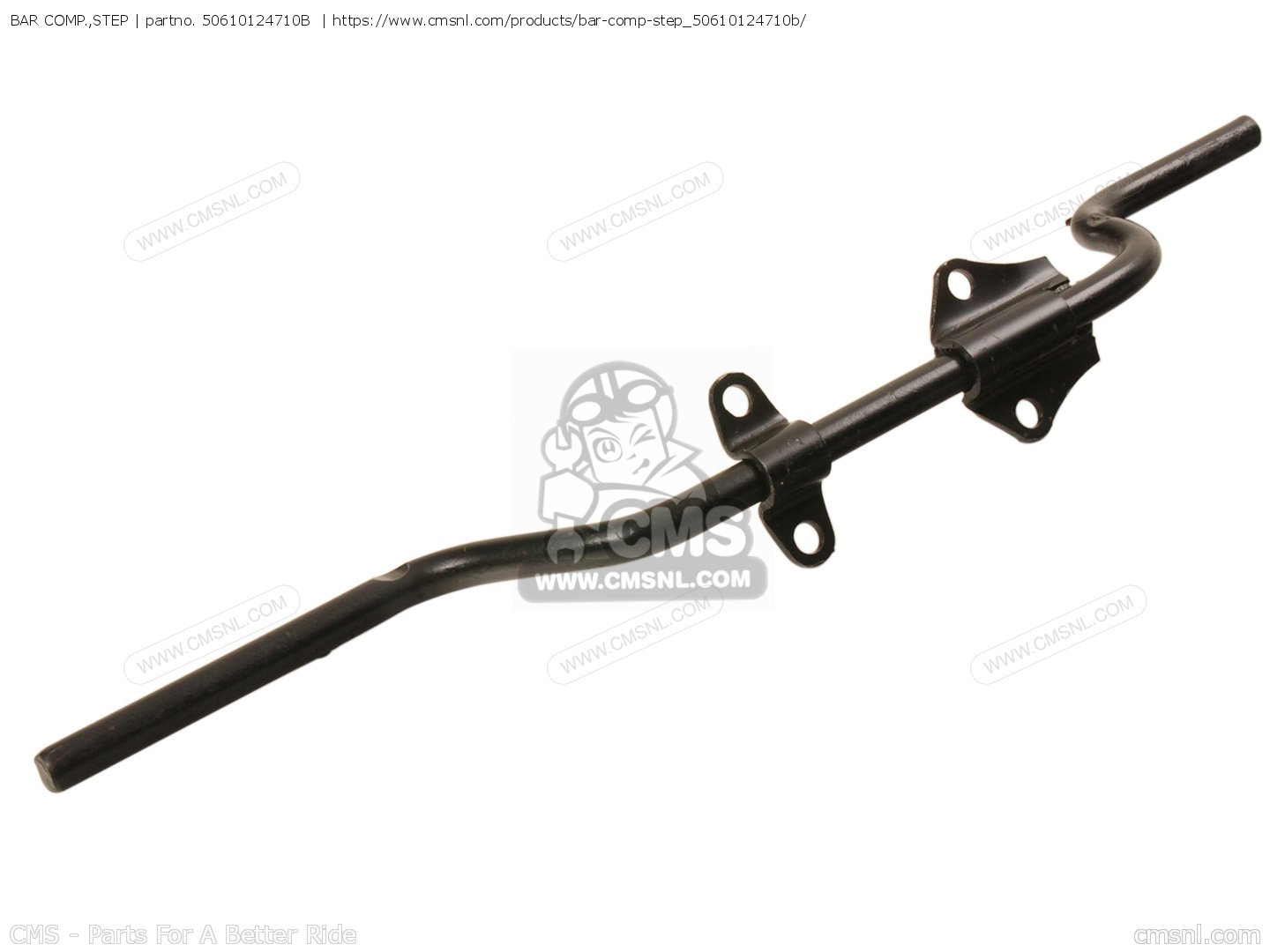 50610124710B: BAR COMP.,STEP Honda - buy the 50610-124-710B at CMSNL