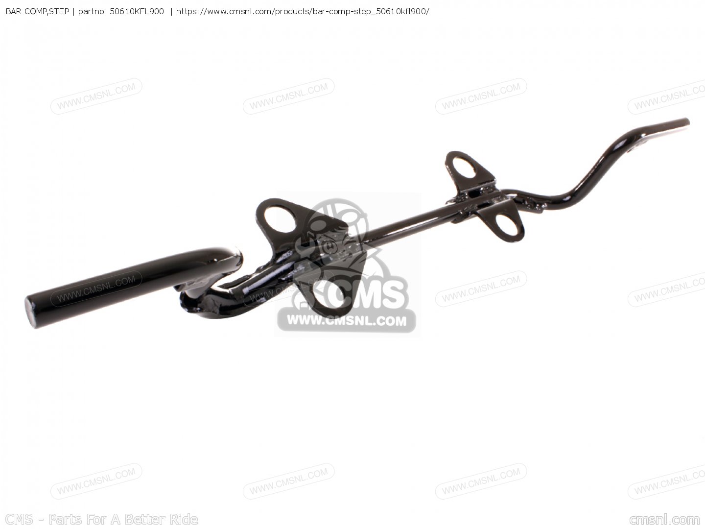 50610KFL900: BAR COMP,STEP Honda - buy the 50610-KFL-900 at CMSNL