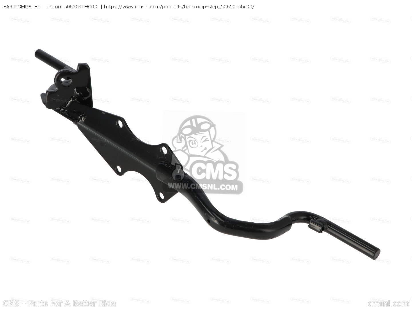 50610KPHC00: BAR COMP,STEP Honda - buy the 50610-KPH-C00 at CMSNL