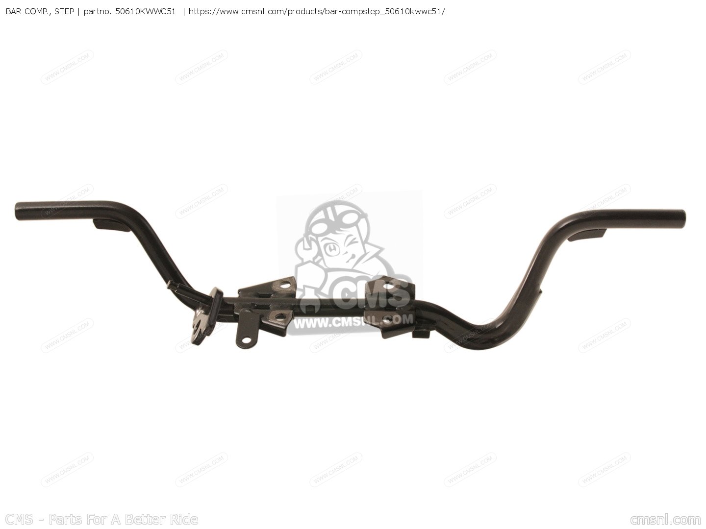 50610KWWC51: Bar Comp,step Honda - buy the 50610-KWW-C51 at CMSNL