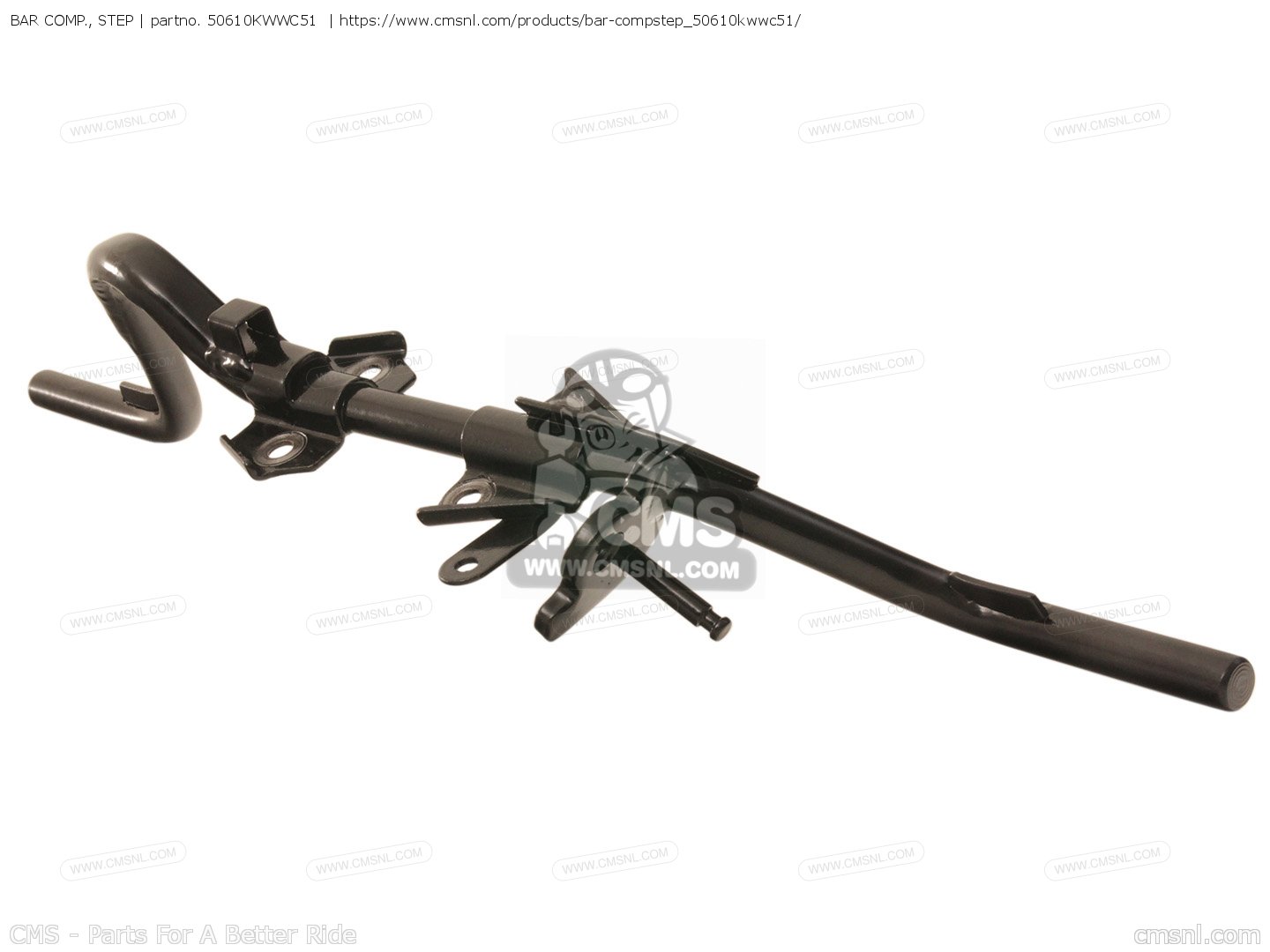 50610KWWC51: Bar Comp,step Honda - buy the 50610-KWW-C51 at CMSNL