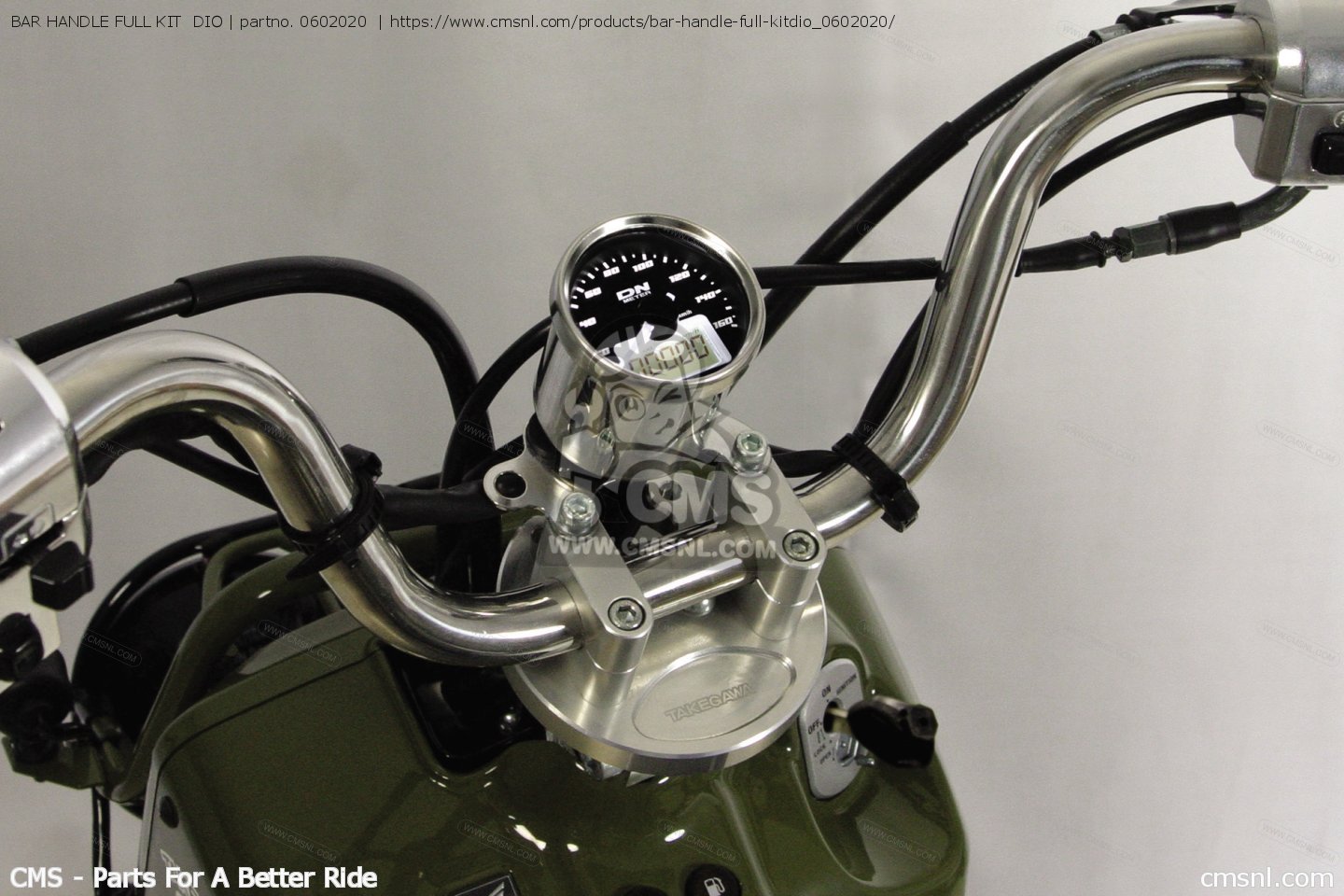 0602020: BAR HANDLE FULL KIT DIO Takegawa - buy the 06-02-020 at CMSNL