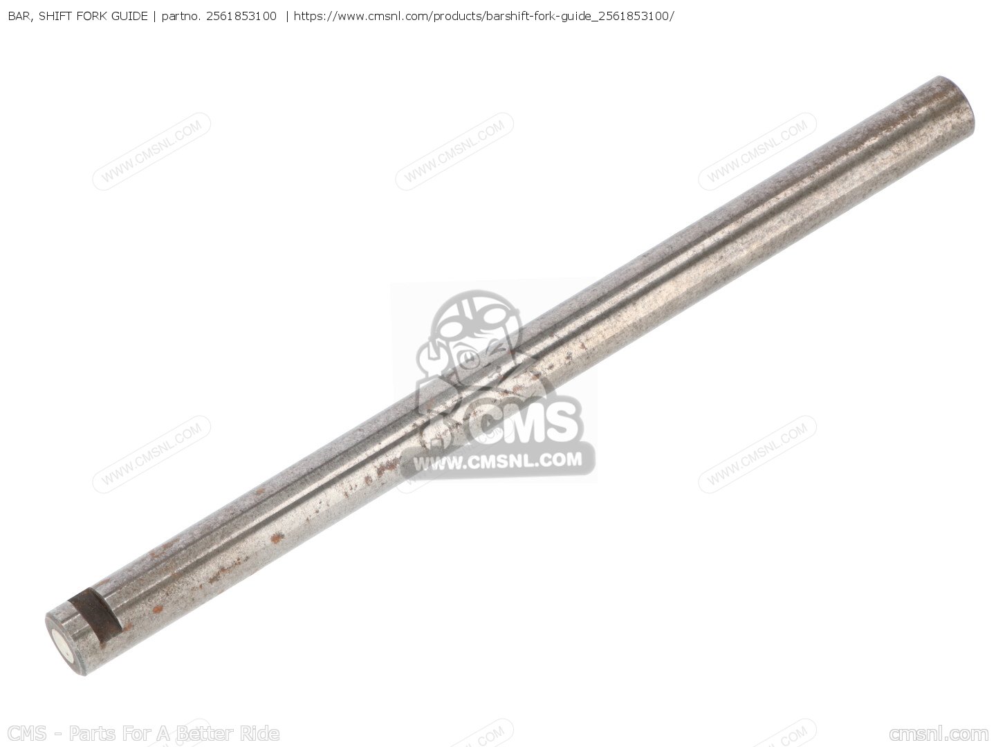 2561853100: BAR, SHIFT FORK GUIDE Yamaha - buy the 256-18531-00-00 at CMSNL