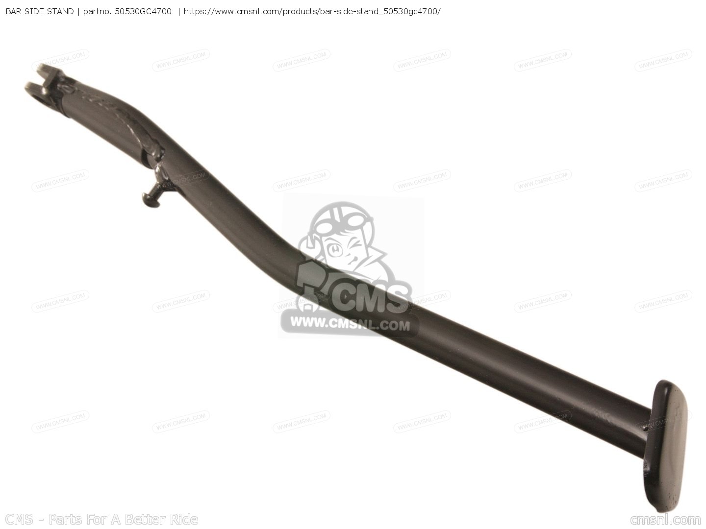50530GC4700: BAR SIDE STAND Honda - buy the 50530-GC4-700 at CMSNL