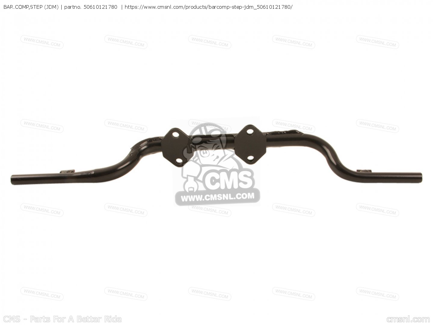 50610121780: BAR.COMP,STEP (JDM) Honda - buy the 50610-121-780 at CMSNL