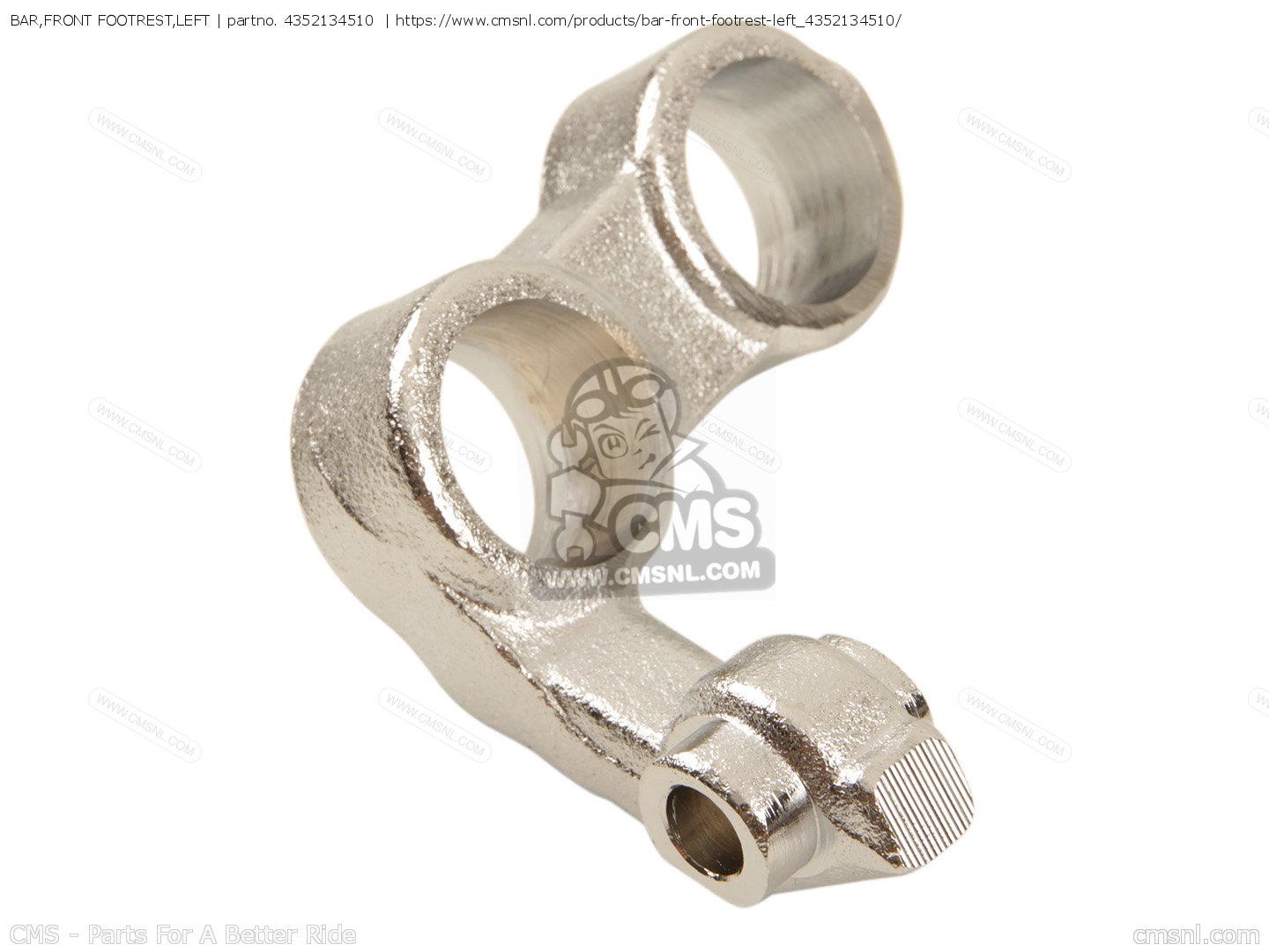 4352134510: Bar,front Footrest,left Suzuki - buy the 43521-34510 at CMSNL