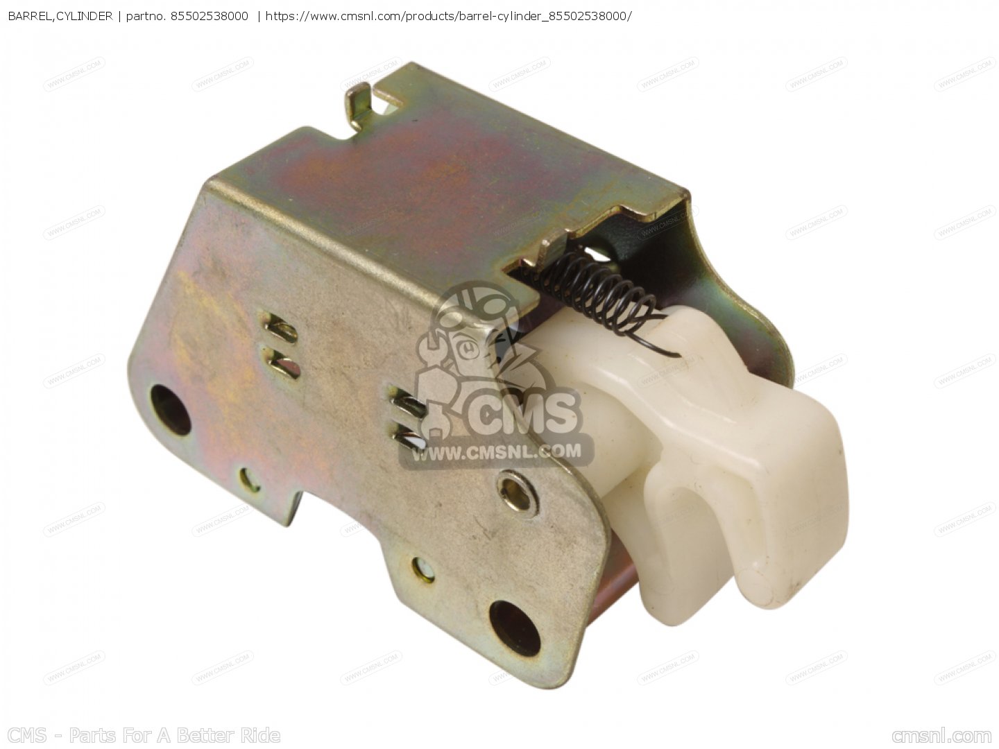 85502538000: BARREL,CYLINDER Honda - buy the 85502-538-000 at CMSNL