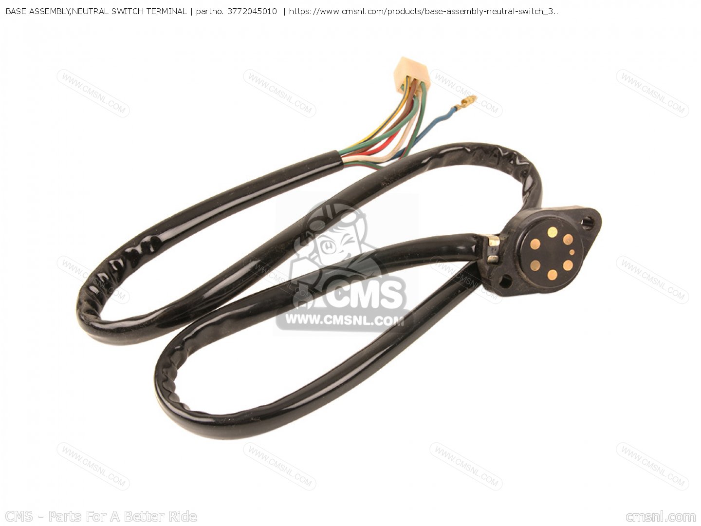 3772045010: BASE ASSEMBLY,NEUTRAL SWITCH TERMINAL Suzuki - buy the ...