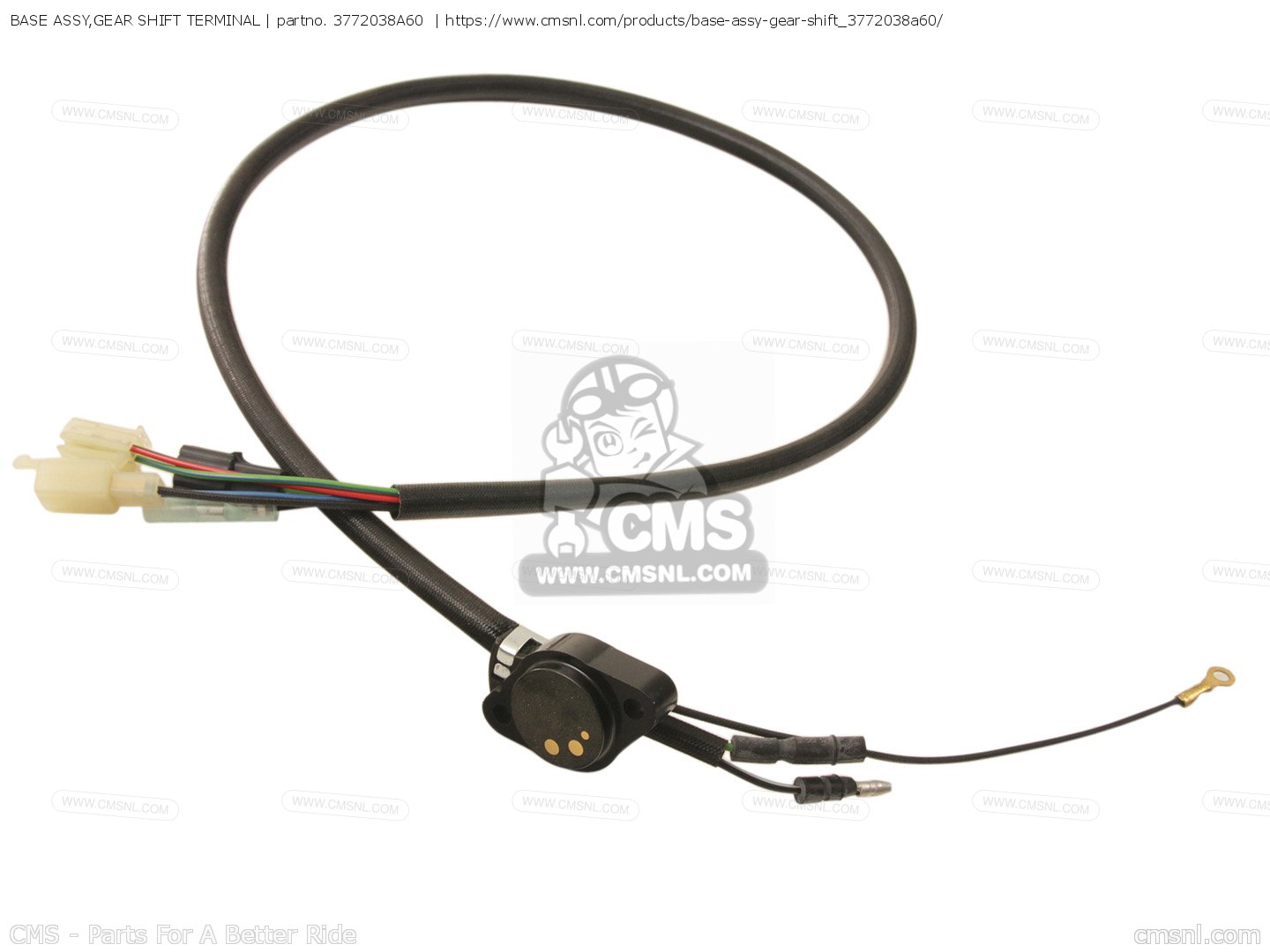 3772038A60: BASE ASSY,GEAR SHIFT TERMINAL Suzuki - buy the 37720-38A60 ...