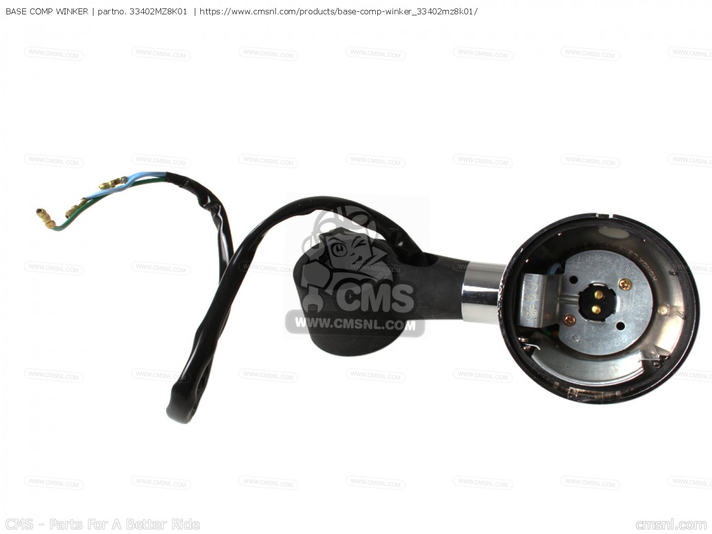 33402MZ8K01: Base Comp Winker Honda - buy the 33402-MZ8-K01 at CMSNL