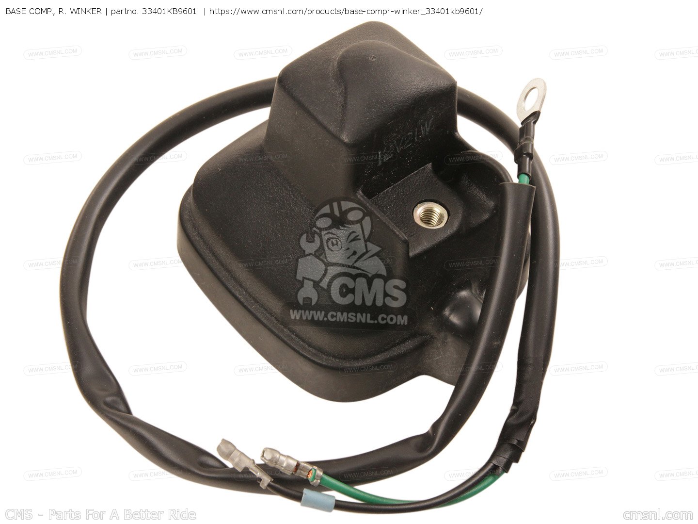 33401KB9601: Base Comp., R. Winker Honda - buy the 33401-KB9-601 at CMSNL