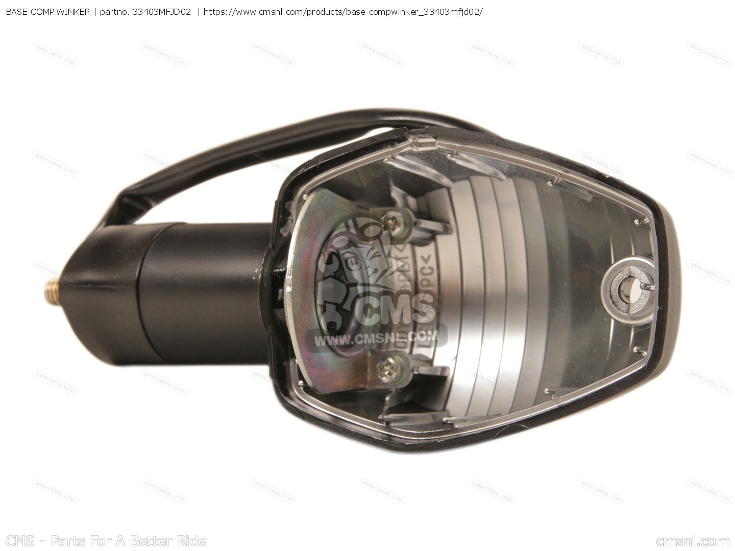 33403MFJD02: BASE COMP.WINKER Honda - buy the 33403-MFJ-D02 at CMSNL