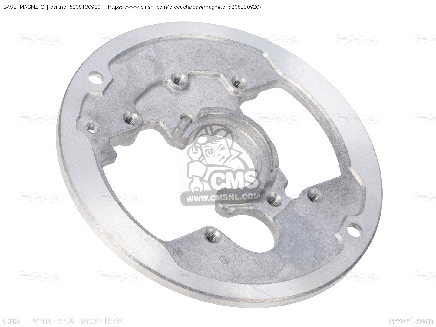 5208130920: BASE, MAGNETO Yamaha - buy the 520-81309-20-00 at CMSNL