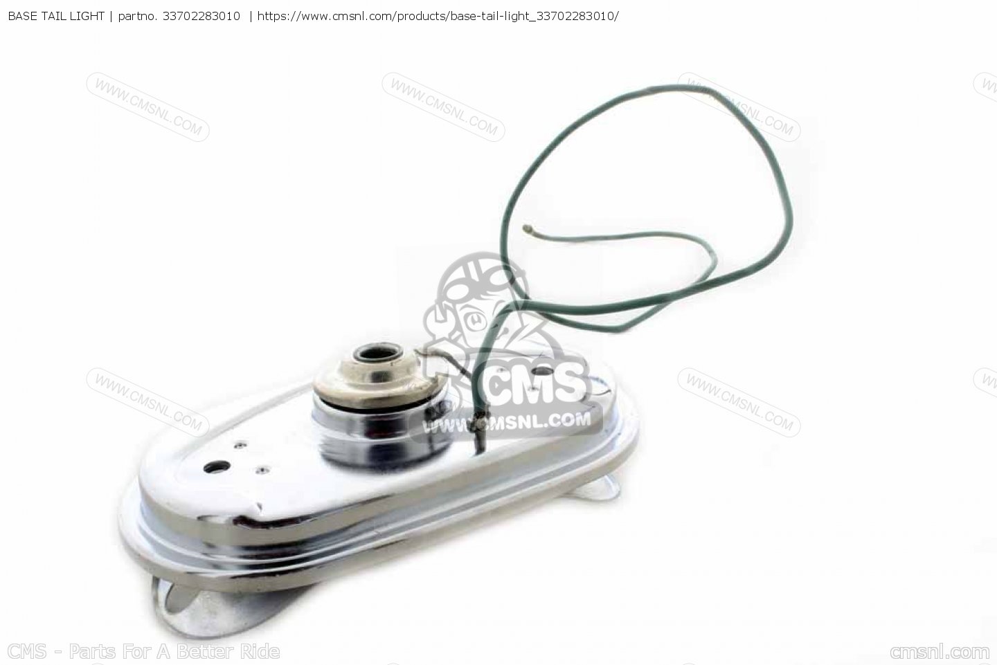 33702283010: Base Tail Light Honda - buy the 33702-283-010 at CMSNL