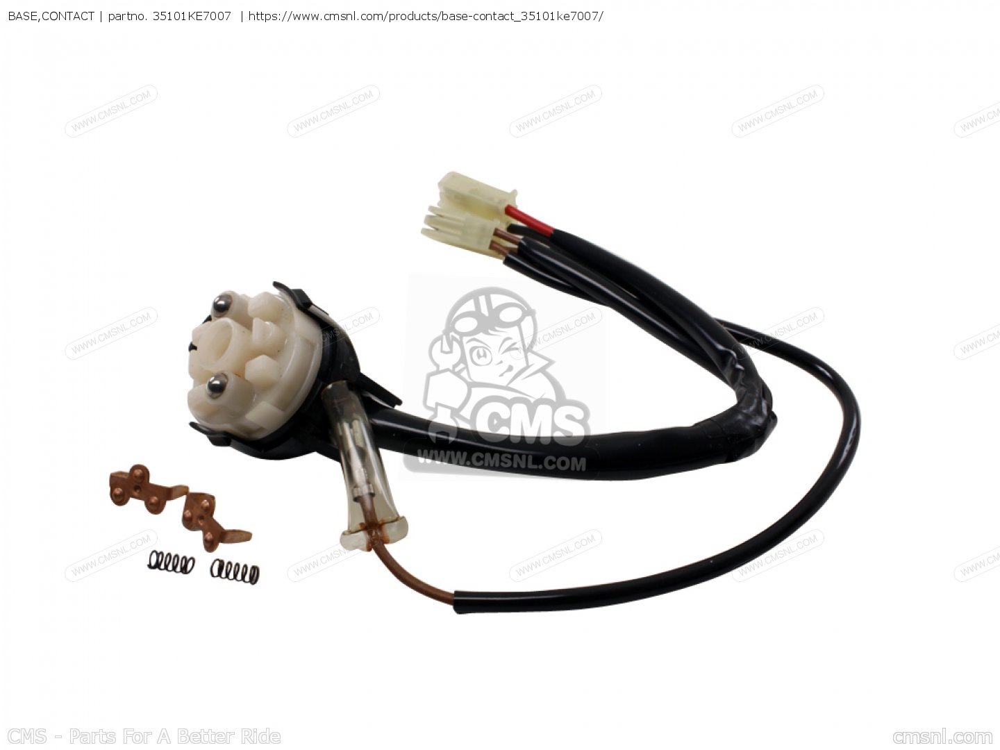 35101KE7007: BASE,CONTACT Honda - buy the 35101-KE7-007 at CMSNL