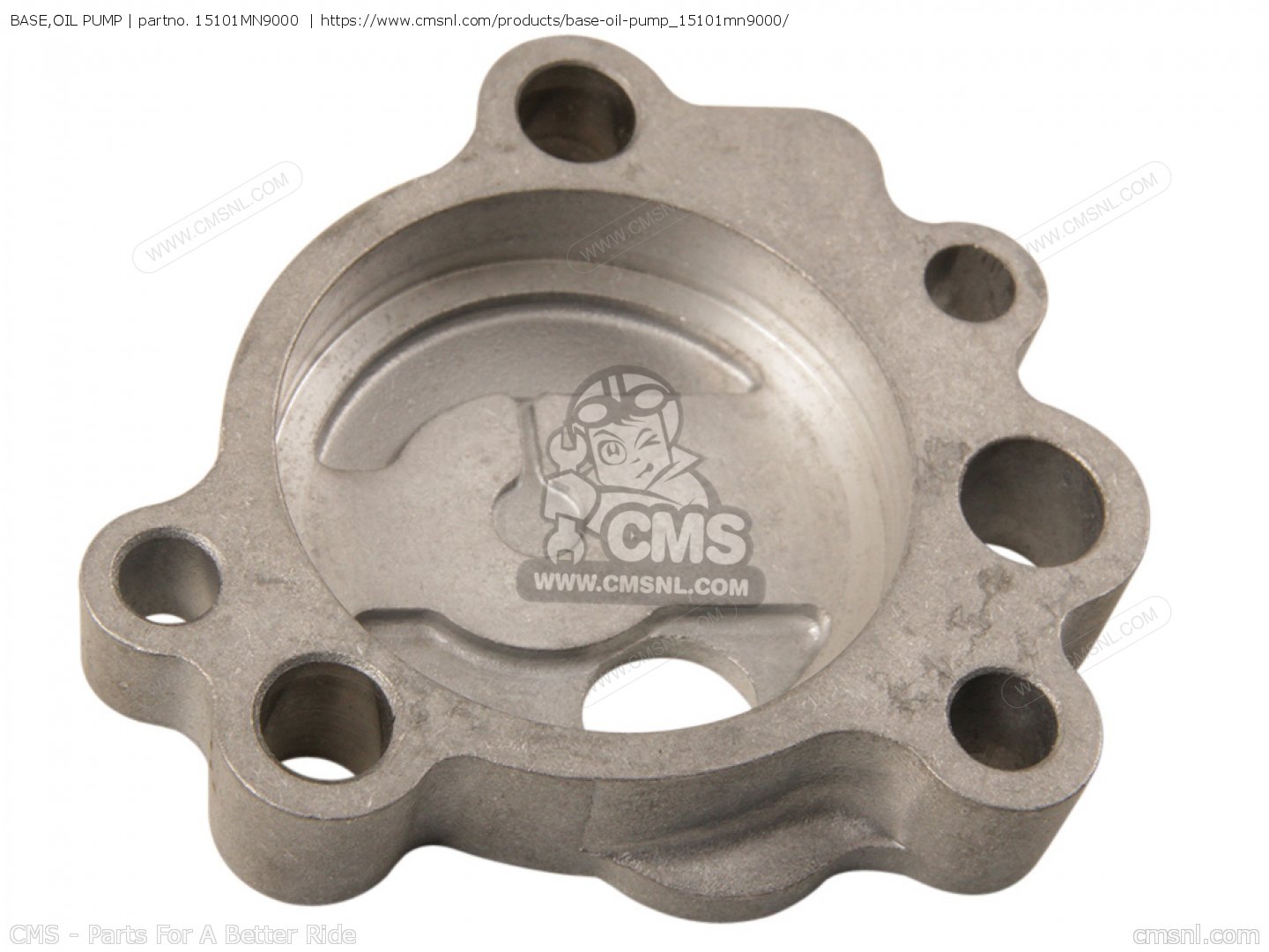 BASE,OIL PUMP for NX650 DOMINATOR 1990 (L) GERMANY - order at CMSNL