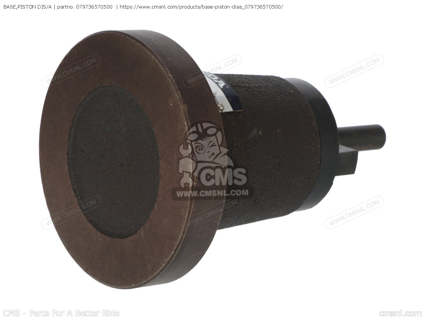 079736570500: BASE,PISTON DIS/A Honda - buy the 07973-6570500 at CMSNL