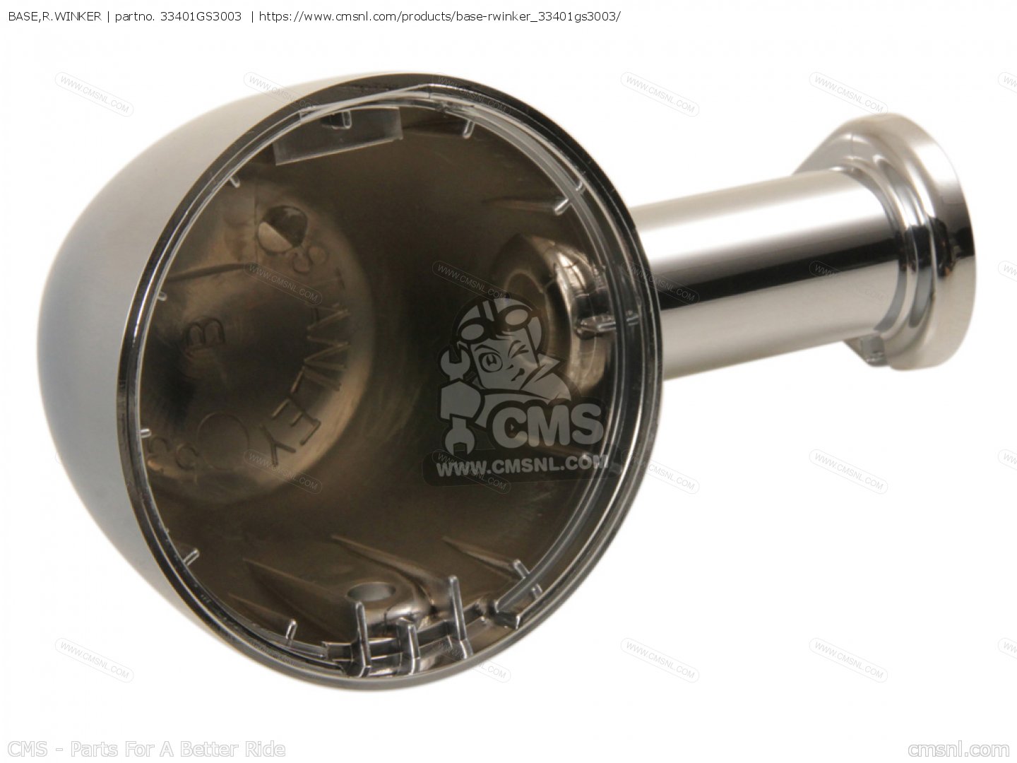 33401GS3003: Base,r.winker Honda - buy the 33401-GS3-003 at CMSNL