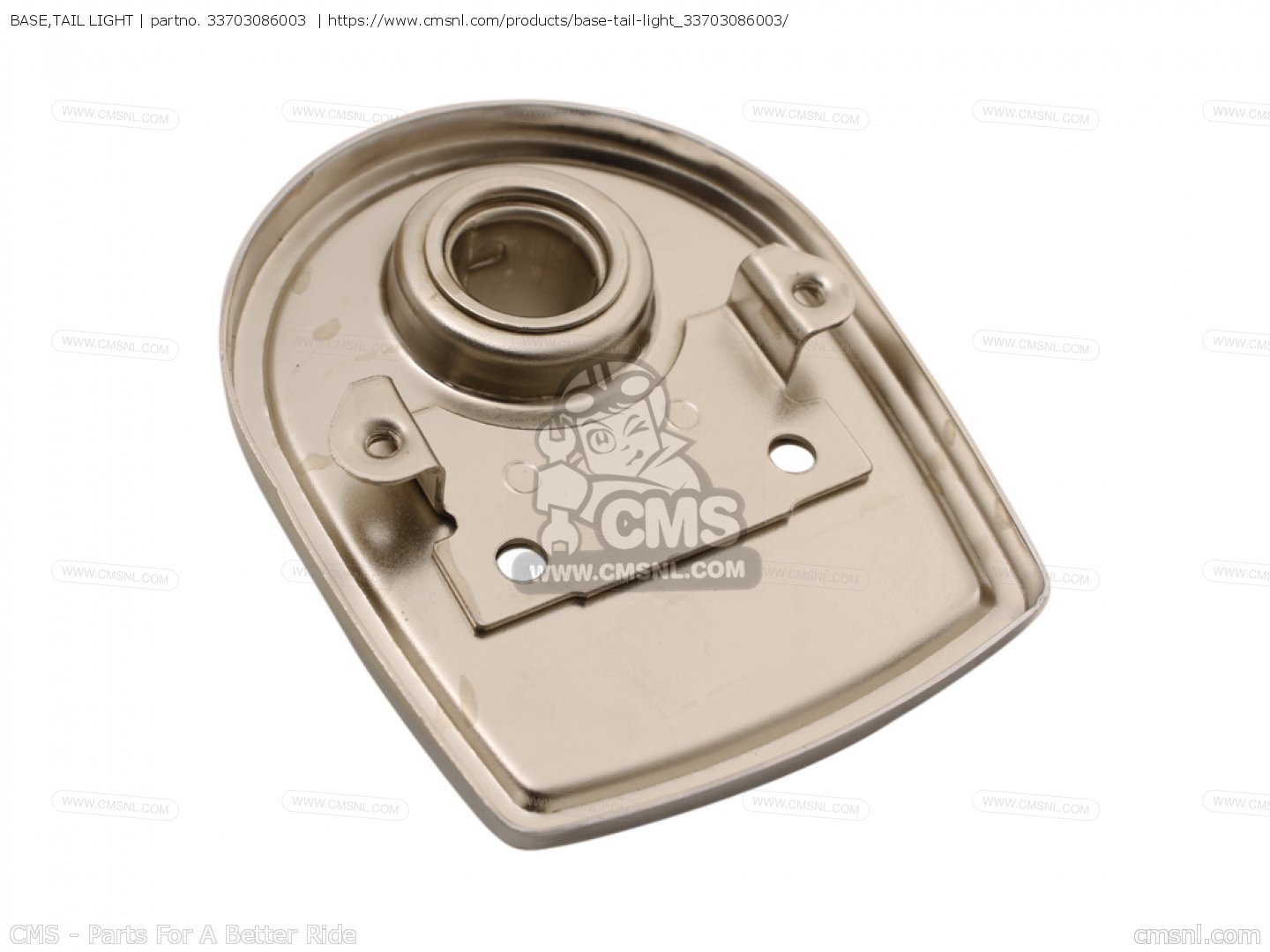 33703086003: Base,tail Light Honda - buy the 33703-086-003 at CMSNL