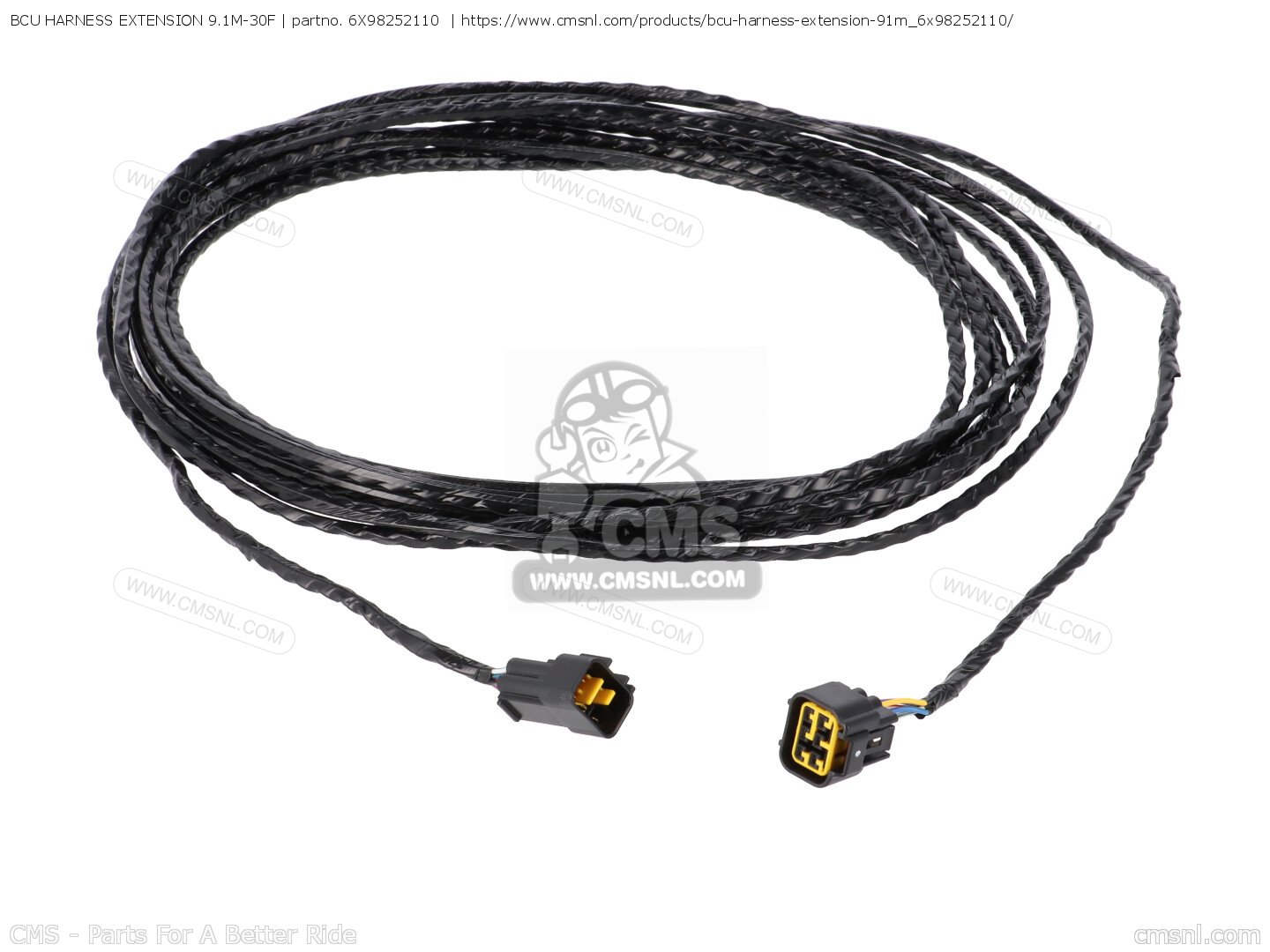 6X9-82521-10-00 Bcu Harness Extension 9.1M-30F, 6X98252110