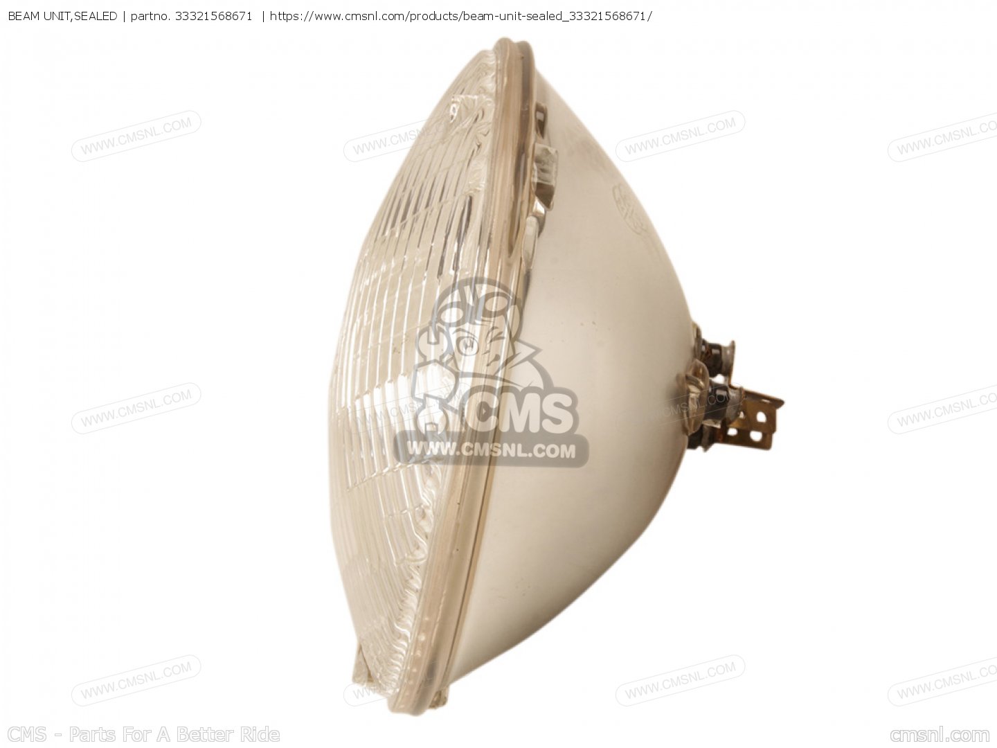 33321568671: BEAM UNIT,SEALED Honda - buy the 33321-568-671 at CMSNL