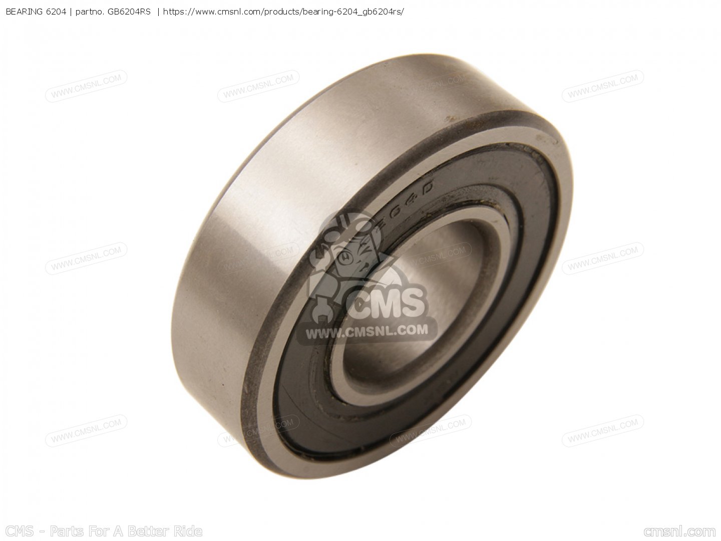 GB6204RS: BEARING 6204 Honda - buy the GB620-4RS at CMSNL