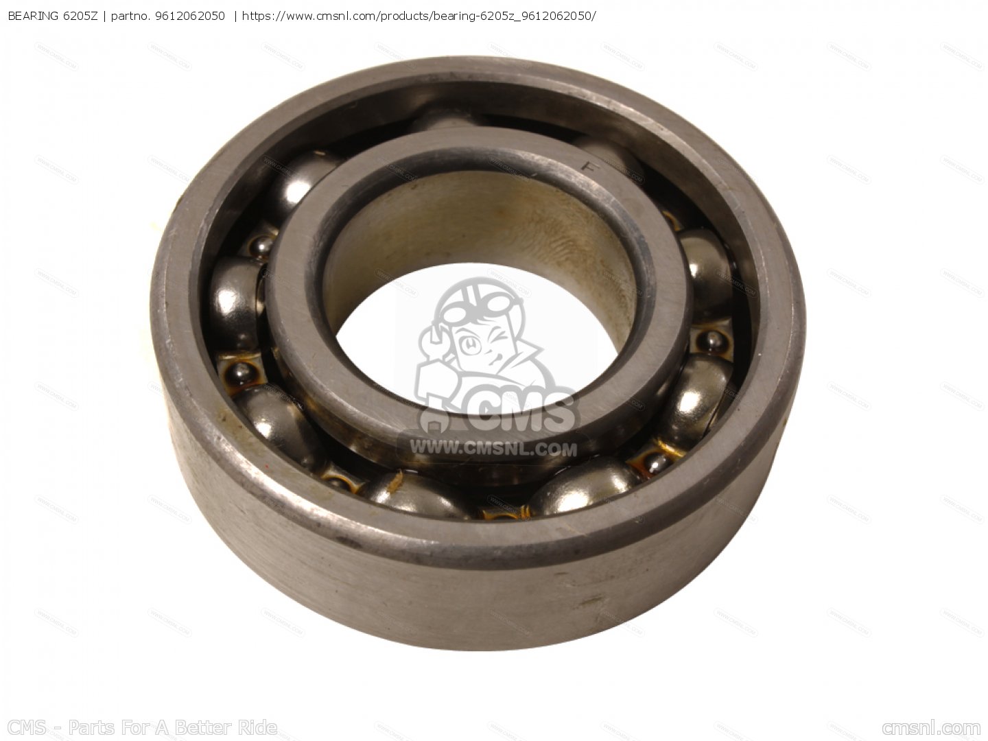 9612062050: BEARING 6205Z Honda - buy the 96120-62050 at CMSNL