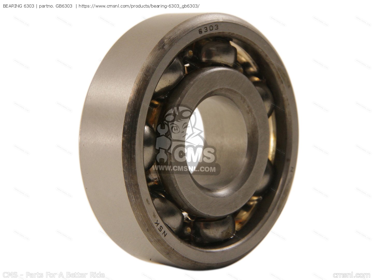 GB6303: Bearing 6303 Honda - buy the GB6303 at CMSNL