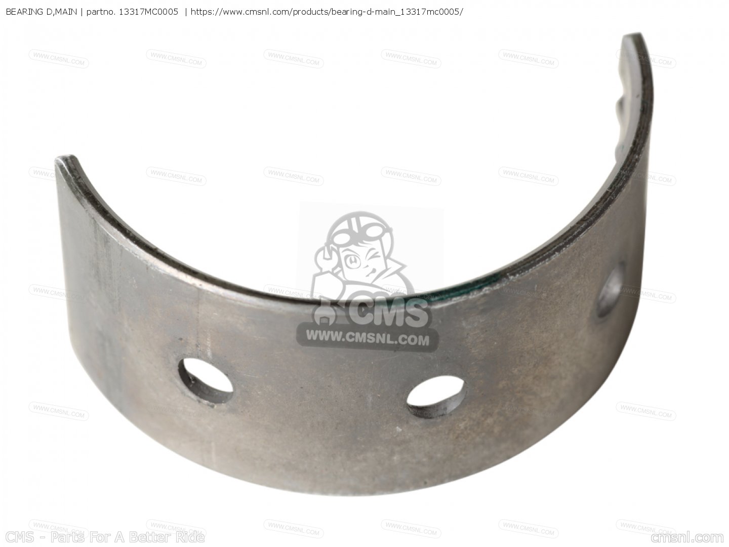 13317MC0005: Bearing D,main Honda - buy the 13317-MC0-005 at CMSNL